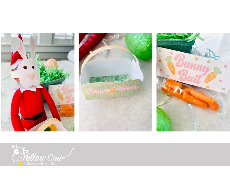 Printable Easter Bunny Elf Kitinstant Downloadeaster Bunny - Etsy