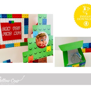 Printable Elf Building Blocks Kit,easy DIY Elf Magic,kids Elf ...