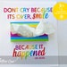 Printable Card With Mini Tissue Box,instant Download,happy Tears ...