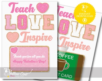 Printable Valentines Day Gift Card Holder for | Etsy