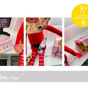 Printable Cookie Elf Props,easy DIY Elf Magic,cookie Crumbs Elf,kids ...