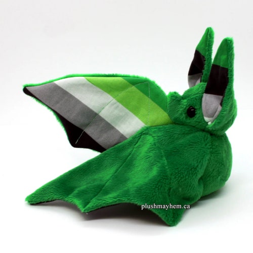 Handmade Non-binary Pride Bat Doll Multiple Colour Options - Etsy