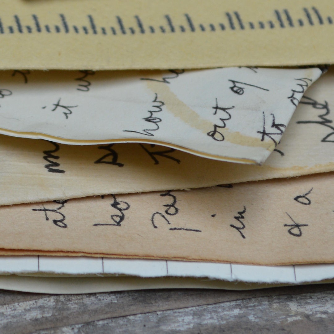 A Year of Mail. Twelve Handwritten Letters. - Etsy