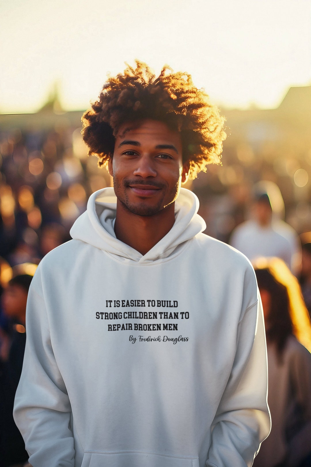 Freedom Fighter Frederick Douglass Quote: It is Easier to Build Strong ...