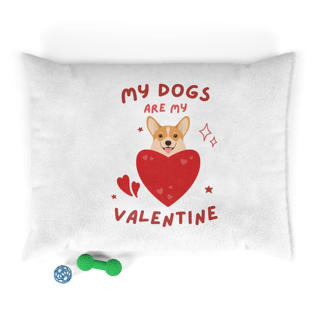 Valentine Pet Bed, Pet Lover, Heart Pet, Dog Lover, Love, Pet, Funny ...