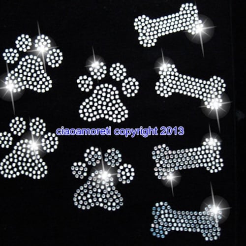 Got Dogs Rhinestone Iron-on Crystal Bling Hotfix Transfer - Etsy