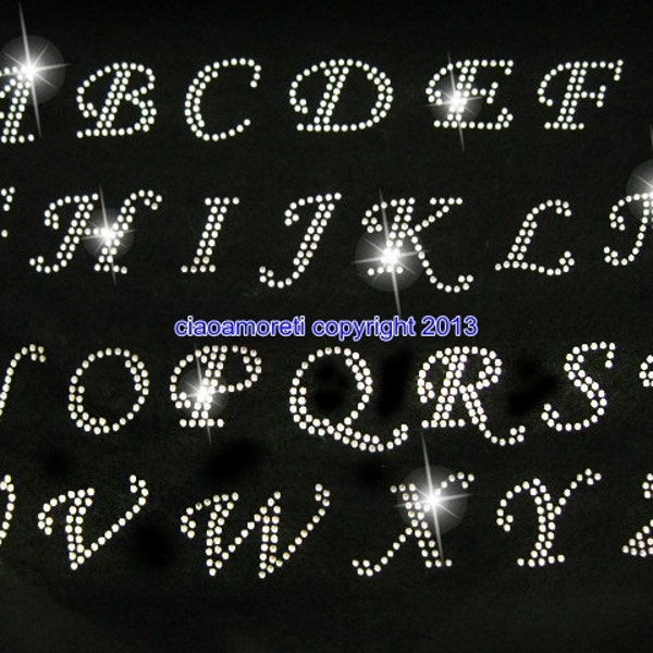 Iron on Letters - Etsy