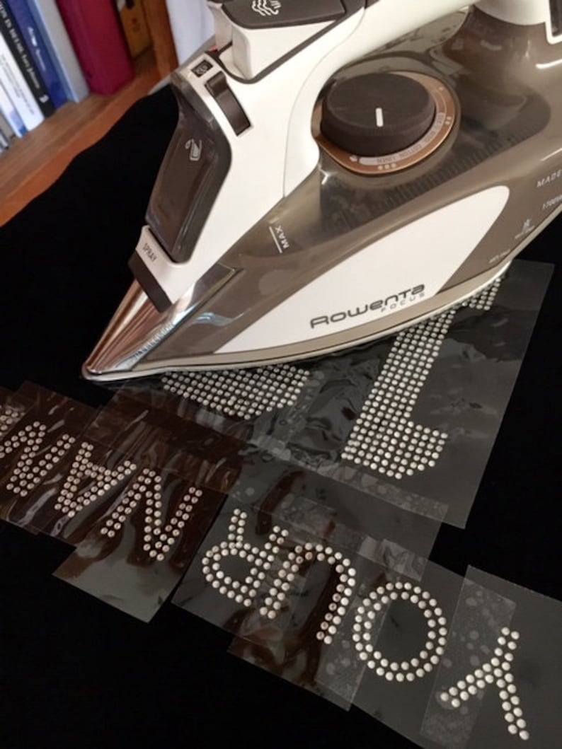 Snowflake Christmas Rhinestone Iron on Transfer Heat Press | Etsy