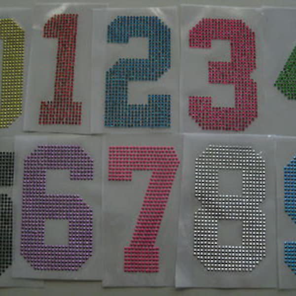 Iron on Rhinestone Transfer - Etsy