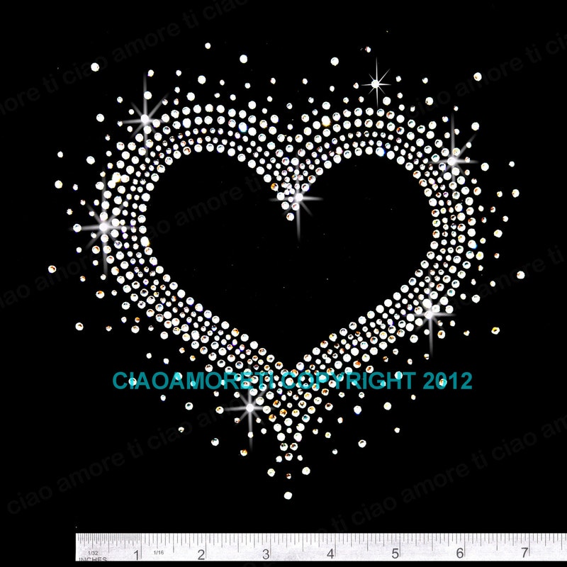 Rhinestone Iron On - Etsy