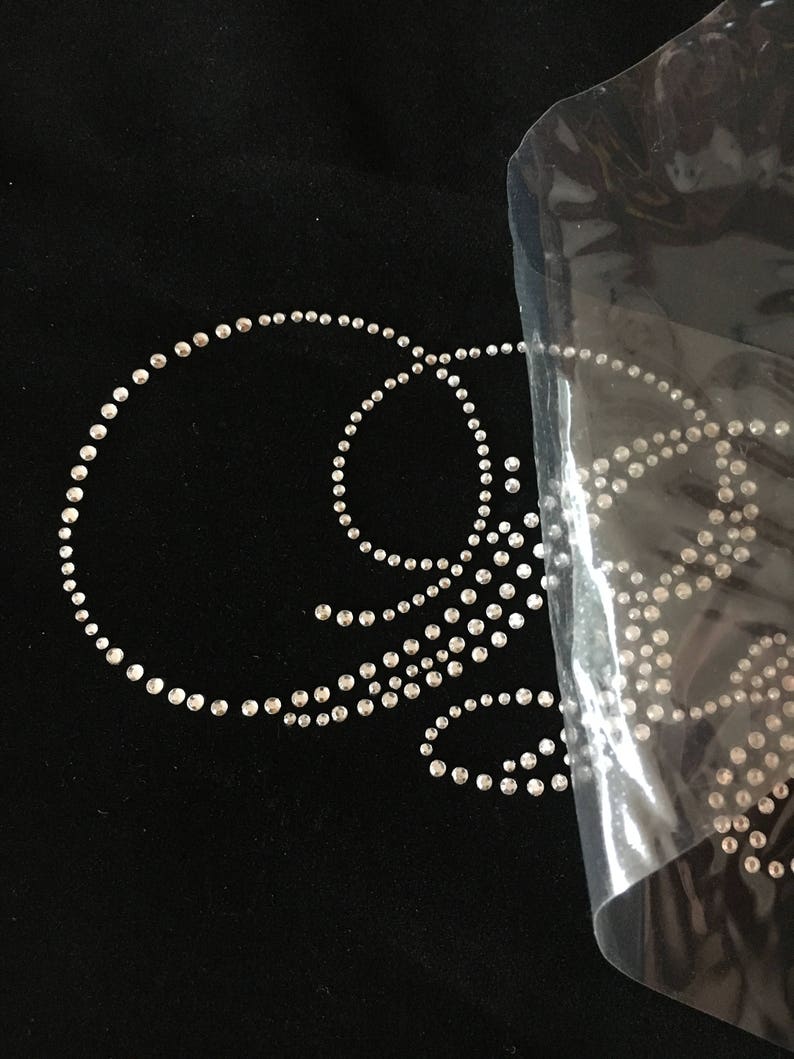 CHOOSE Bridal Rhinestone Iron on Transfer Hotfix Bling DIY - Etsy