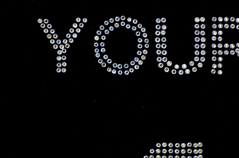 For Football Mom Custom Personalized Jersey Number and Name Rhinestone ...