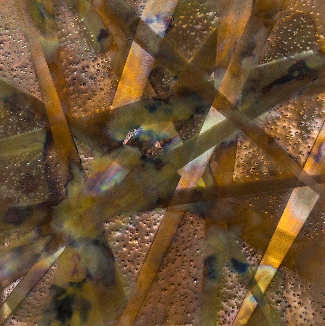 Copper Abstract Art - Etsy