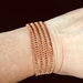 Copper Chainmail Cuff Bracelet Handmade Copper Chainmaille - Etsy