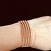 Copper Chainmail Cuff Bracelet Handmade Copper Chainmaille - Etsy
