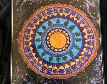 24 Tree of Life Circle of Life Design Metal Art Wall Décor - Etsy