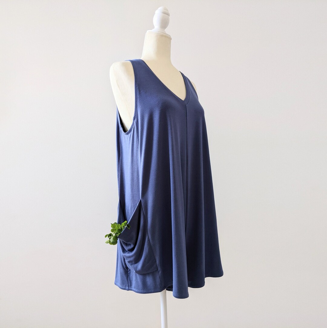 Pixie Pocket Romper / Wear Multiple Ways! / Wear V-neck or Scoop Neck ...