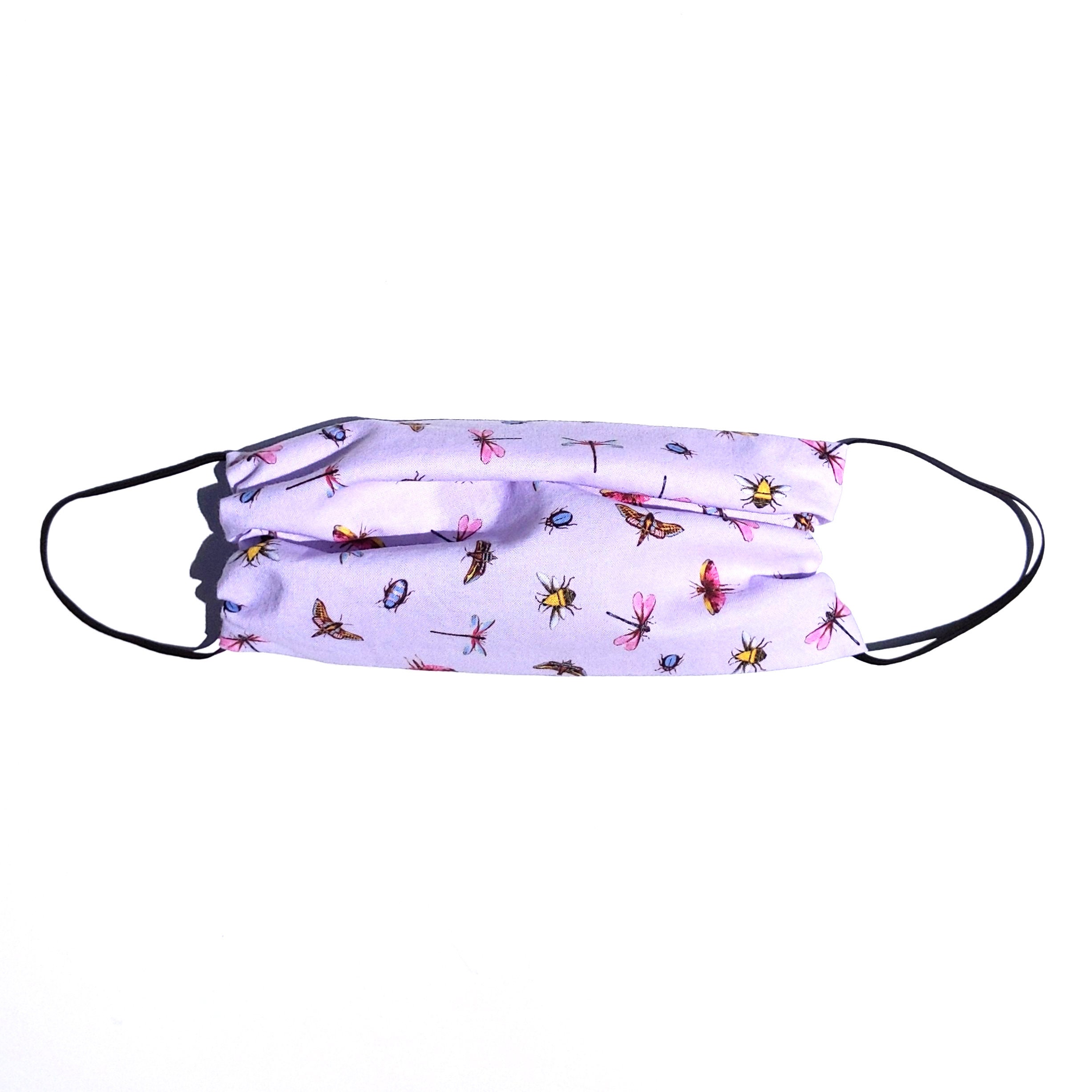 SIMPLE Fabric Face Mask With BLACK Elastic / Cloth Face | Etsy