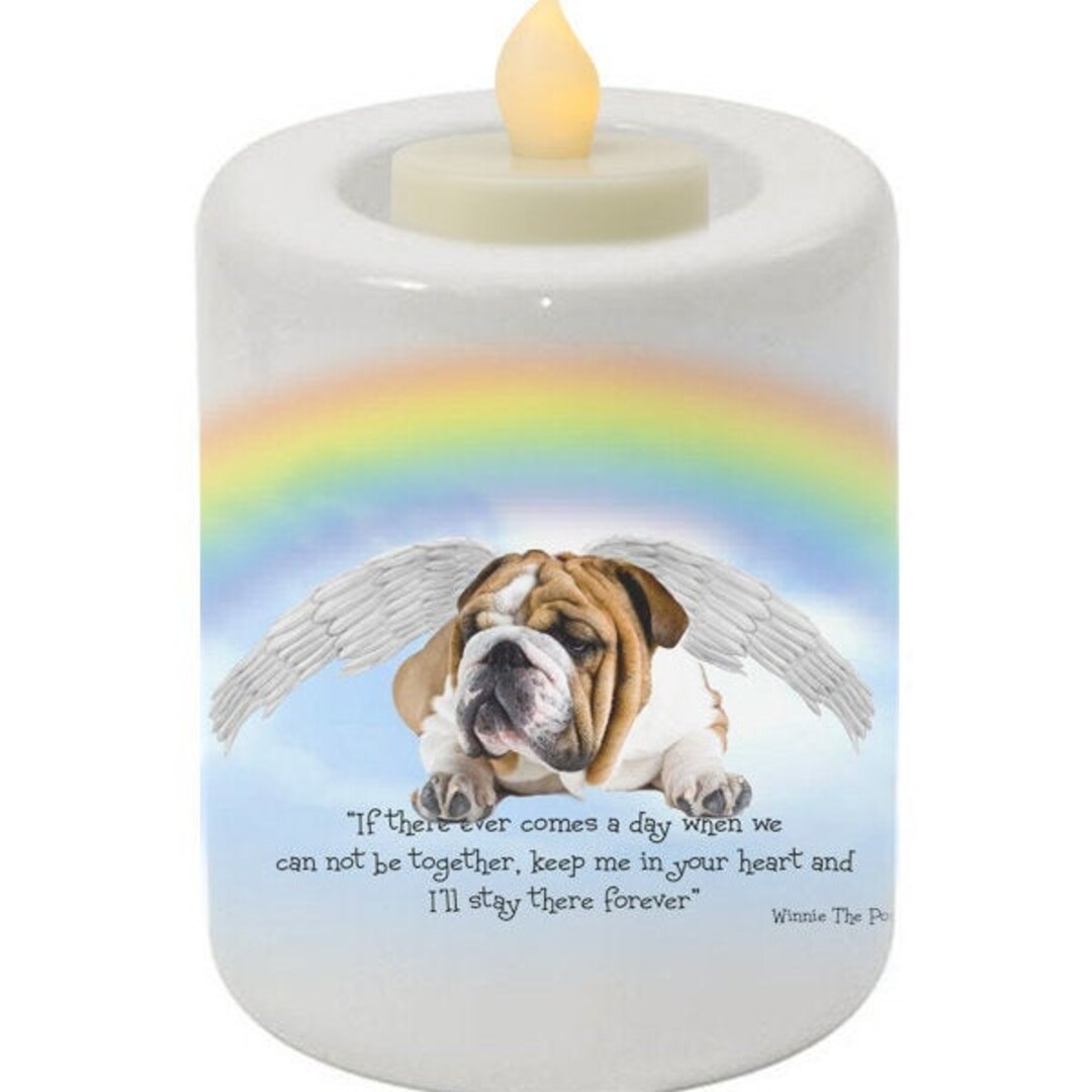 Custom Ceramic Memorial Candle - Etsy