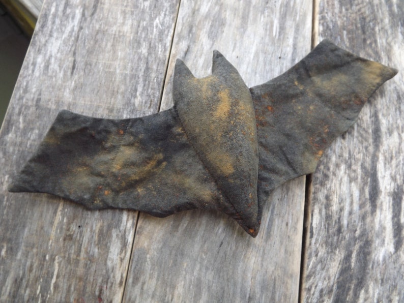 Primitive Black Bats Rustic Halloween Decor Set of 3 | Etsy