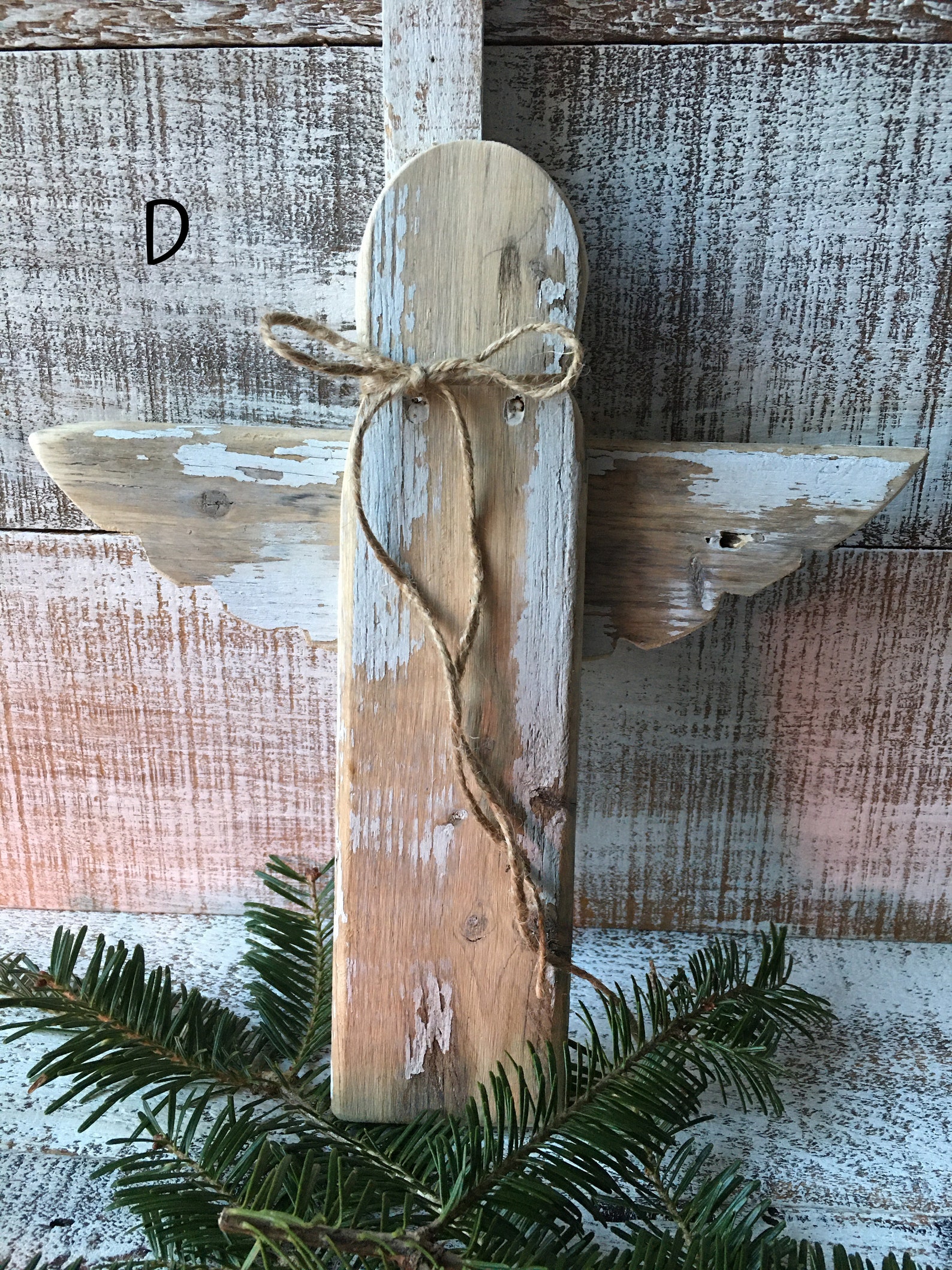 Rustic Angel Christmas Tree Topper Wood Angel - Etsy