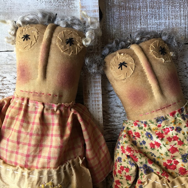 Vintage Rag Doll - Etsy