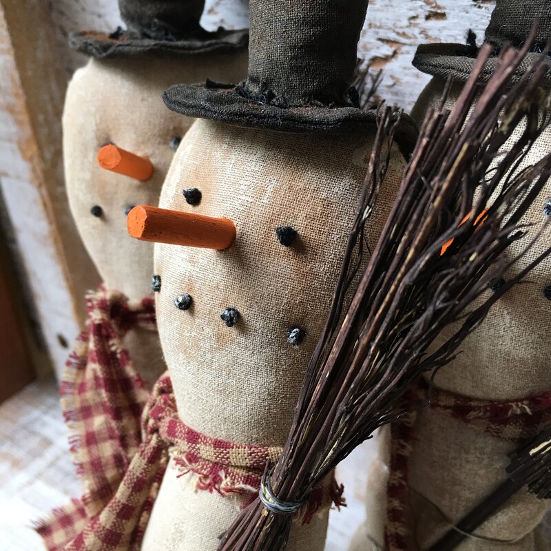Primitive Snowman - Etsy