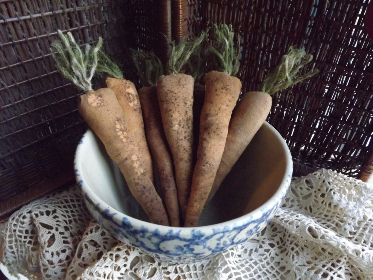 Primitive Grungy Carrots Carrot Bowl Fillers | Etsy