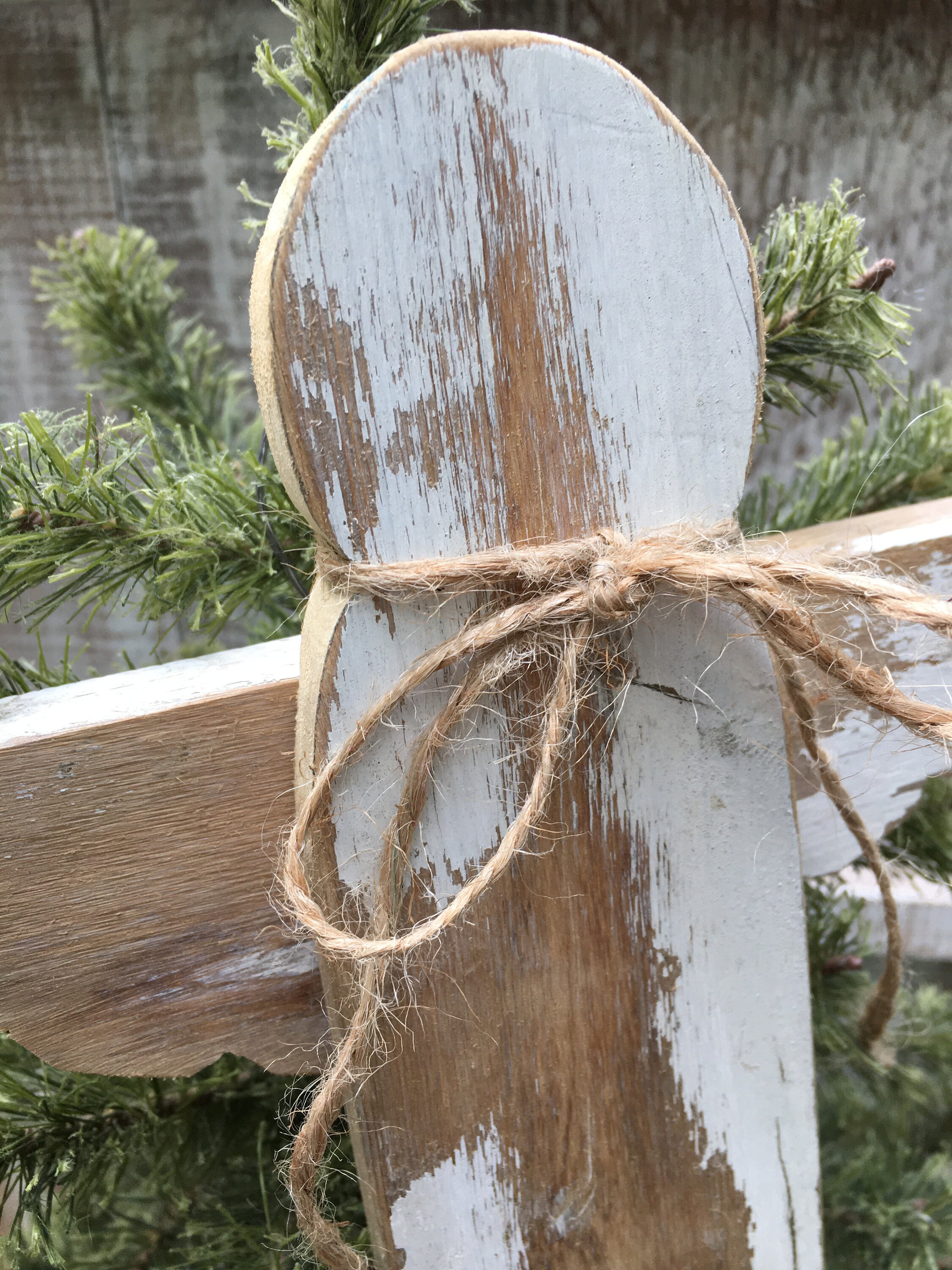 Rustic Angel Christmas Tree Topper Wood Angel | Etsy