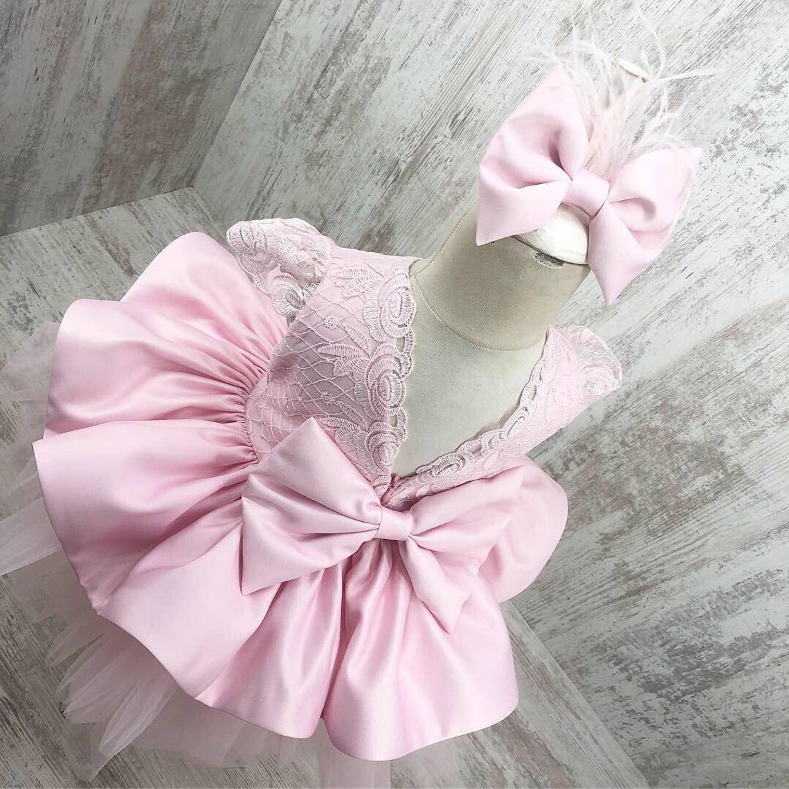 Pink Poofy Tutu Dress Pageant Dress | Etsy