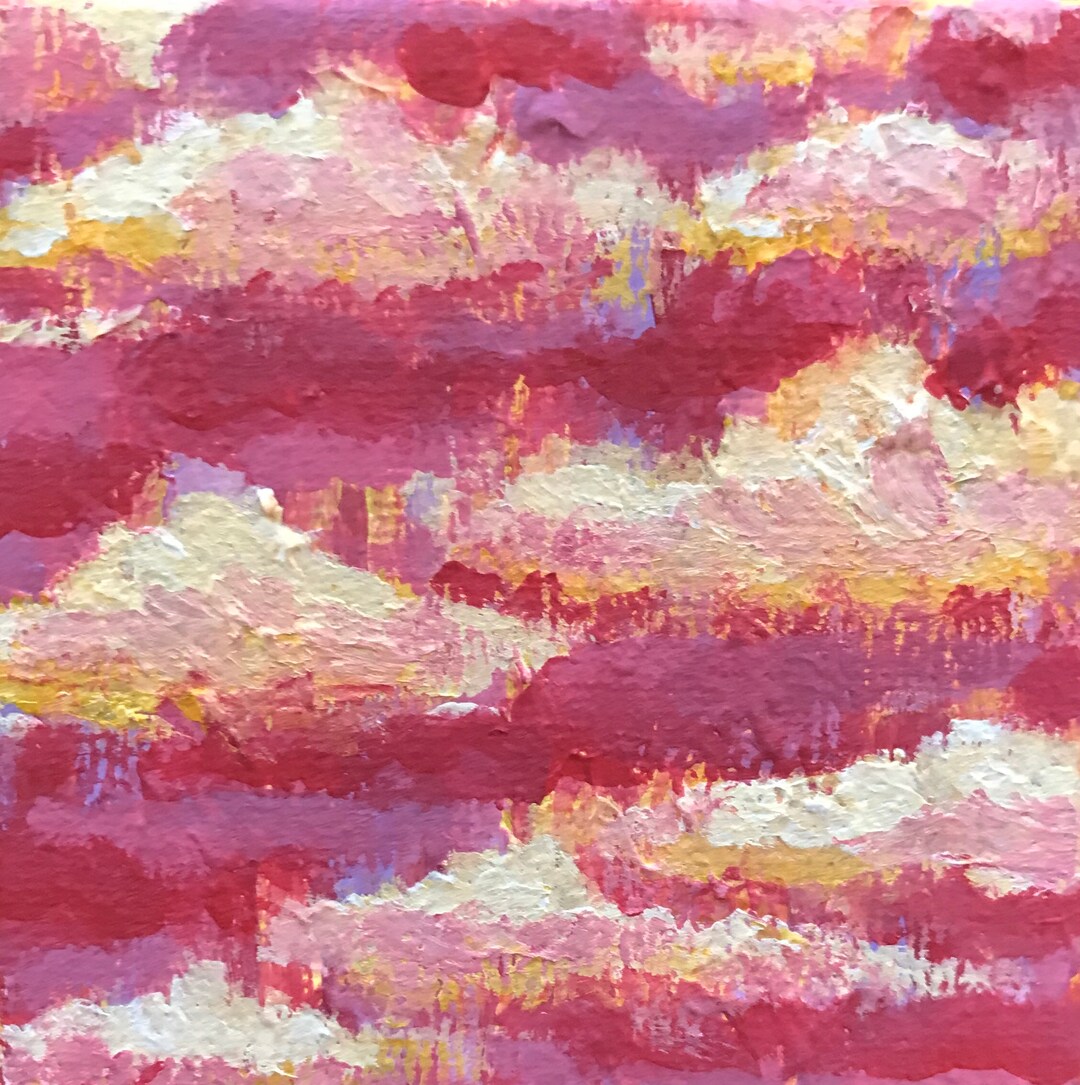 Original Painting, Abstract Cloud Painting, Abstract Art, Wall Decor ...