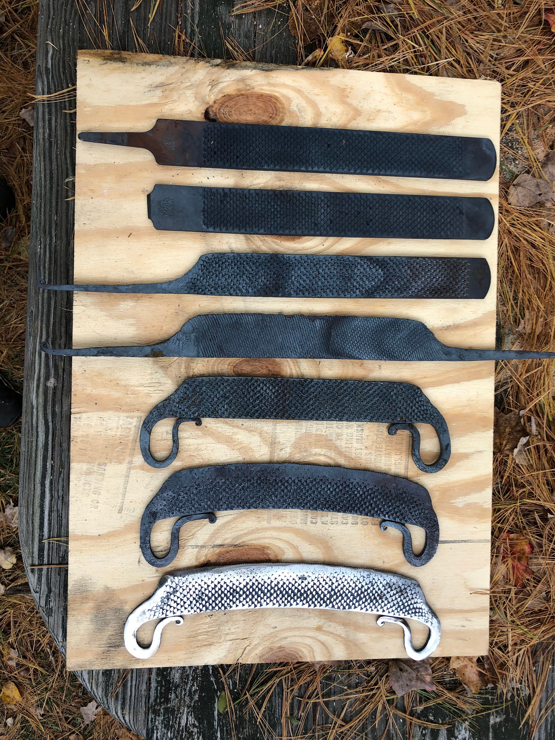 Hand Forged Pizza Cutter Upcycled From Farrier's Rasp - TAGLIERINO - Etsy