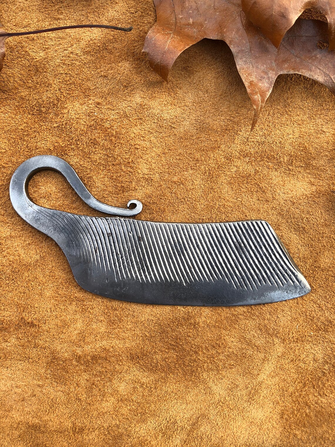 Hand Forged Herb Chopper Upcycled From Farrier's Rasp - TRITAERBA - Etsy
