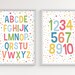 Educational Printable Set for Kids, Safari Playroom Wall Decor ...