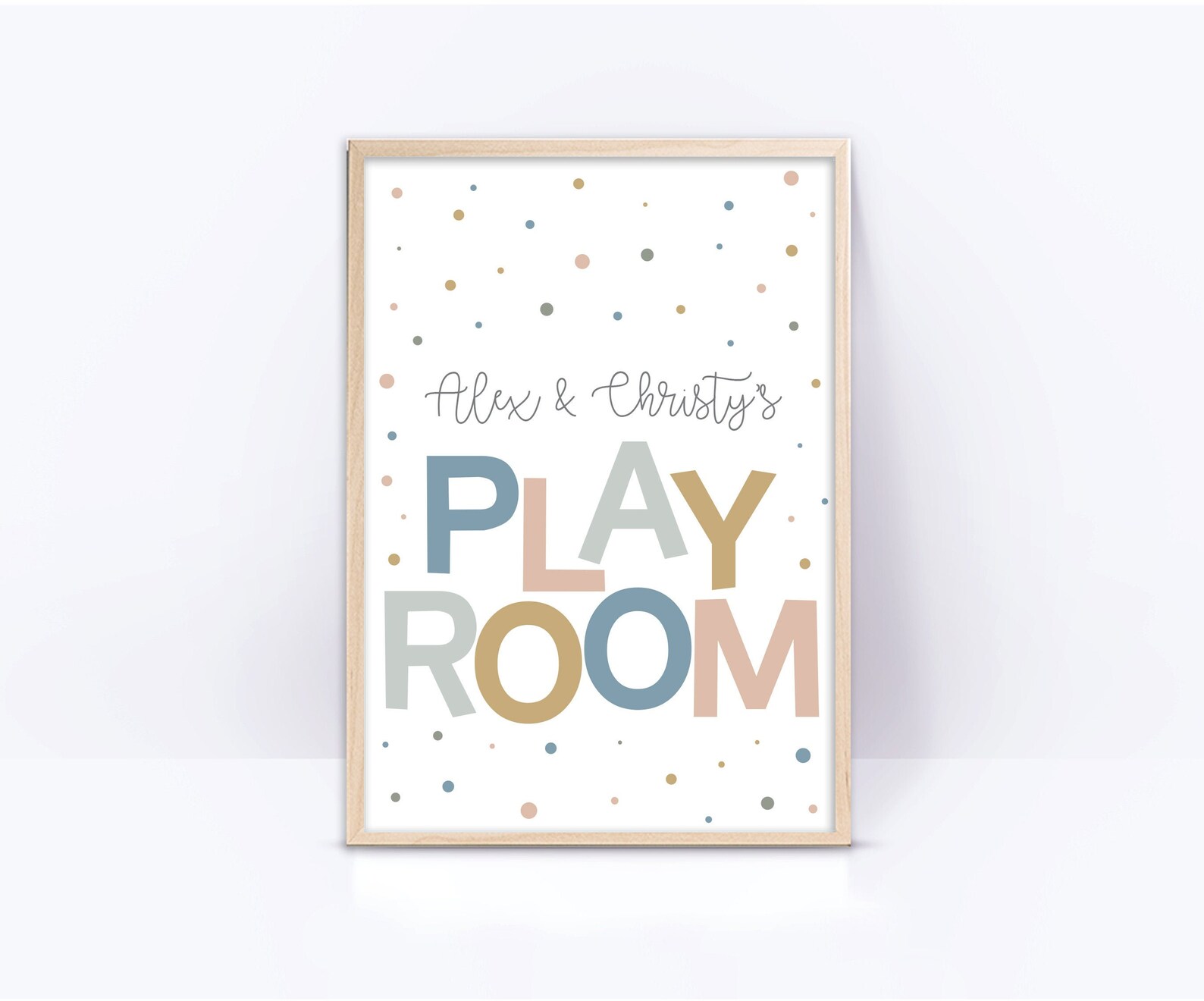 Personalized Playroom Sign Custom Baby Sign Kids Printable - Etsy