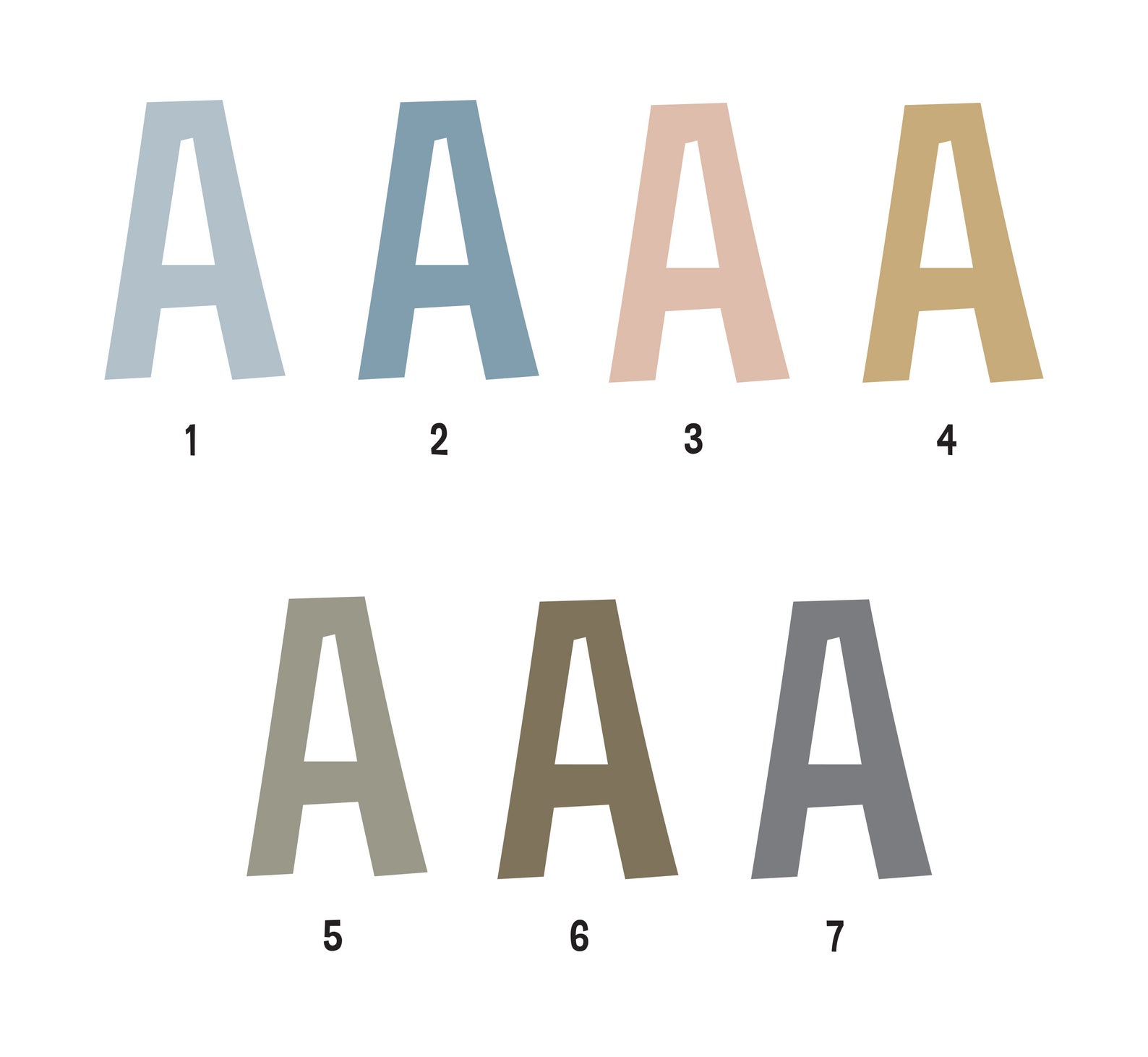 Custom Initial Wall Art Name Personalized Sign DIGITAL | Etsy