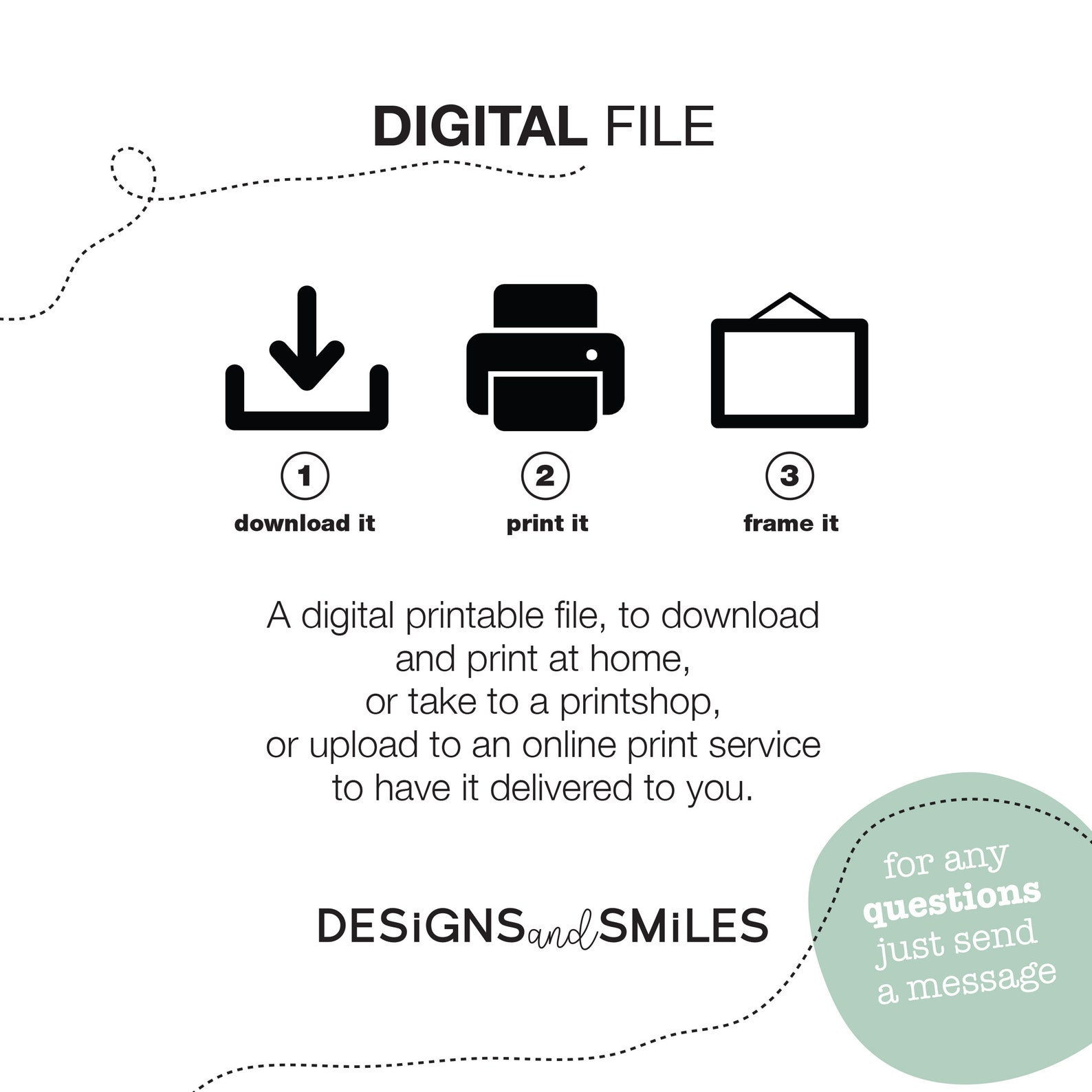 Shapes Printable Wall Art, Learning Shape Print, Homeschool Wall Decor ...