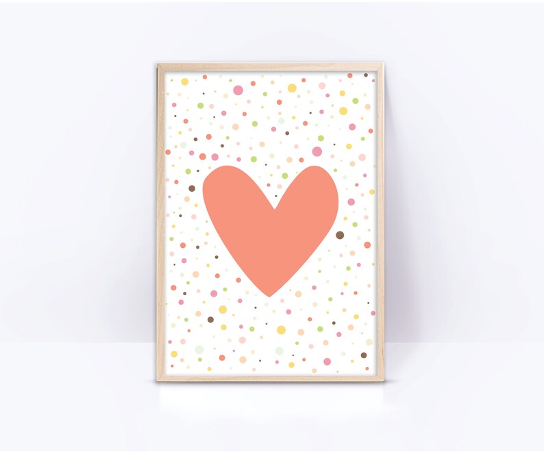 Girls Room Printable Wall Art Kids Educational Prints for | Etsy