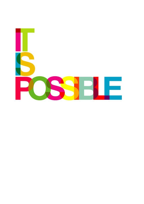 It is Possible Digital Art Print Inspirational Printable | Etsy