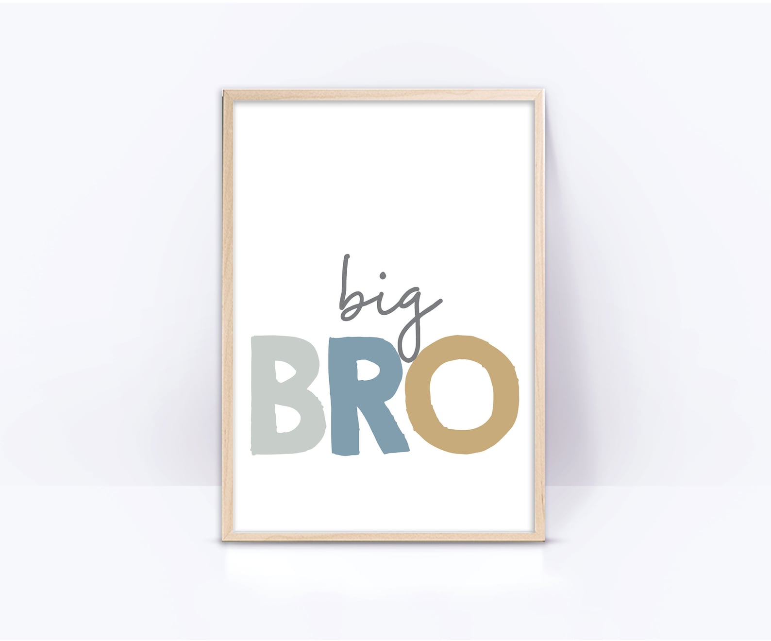 Big Bro Lil Bro Brothers Playroom Signs Kids Room Printable - Etsy