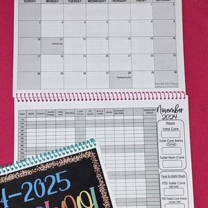 2024/2025 Simple Homeschool Hour Log Book - Etsy