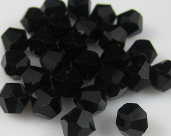 Black Jet Beads | Etsy