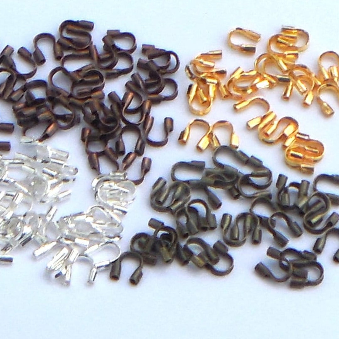 Wire Guardians MEDIUM Copper/bronze/silver/gold Plate BRASS 4x4.5mm ...