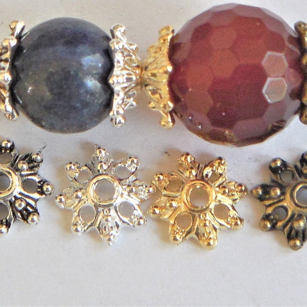 Bead Caps - Etsy