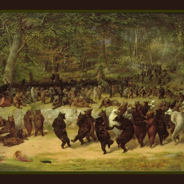 Dancing Bears - Etsy