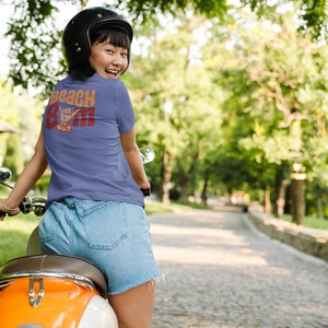 Back Printed Beach Bum Womens Shirt Beach Day T-shirt Beach Babe Shirt ...