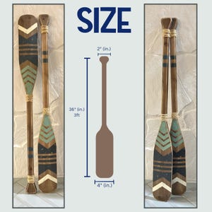 Handmade Boat Oars, Nautical Home Decor, Beach House Wall Art, Coastal ...