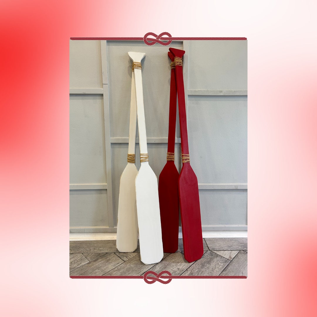 Boat Oar Paddles Nautical Decor Baby Nursery Beach House Lake House ...