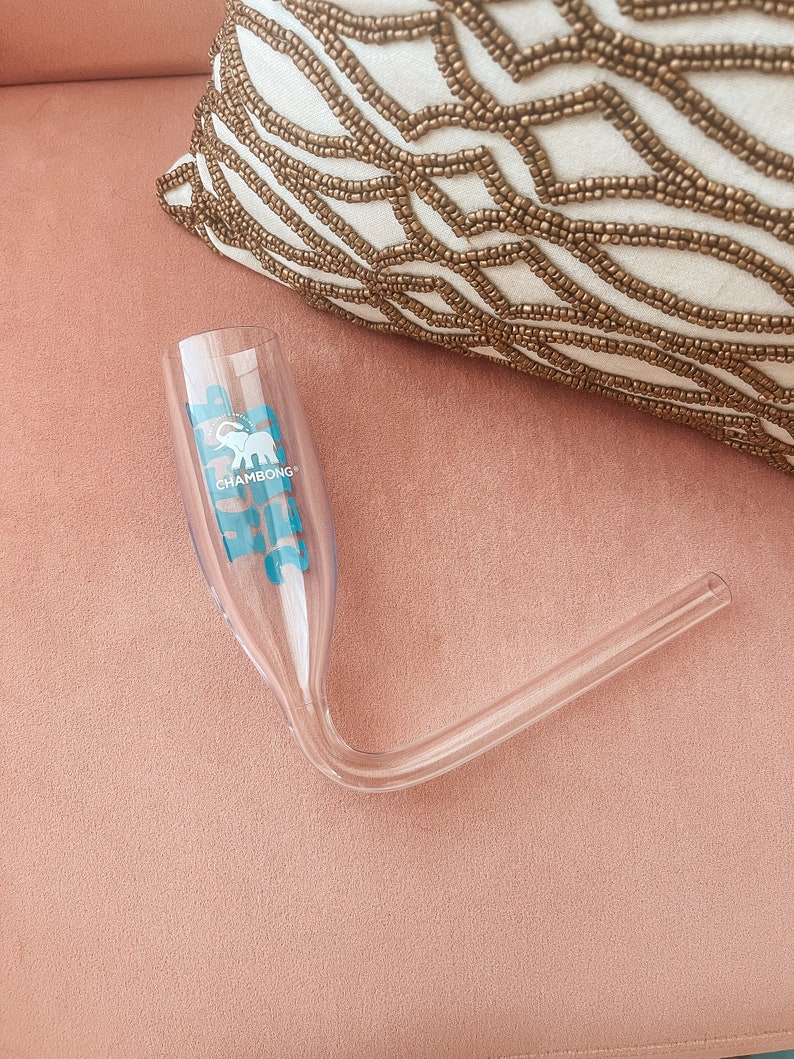 Acrylic Custom Chambong Shotgun Flute Bachelorette Party Bridal Shower ...