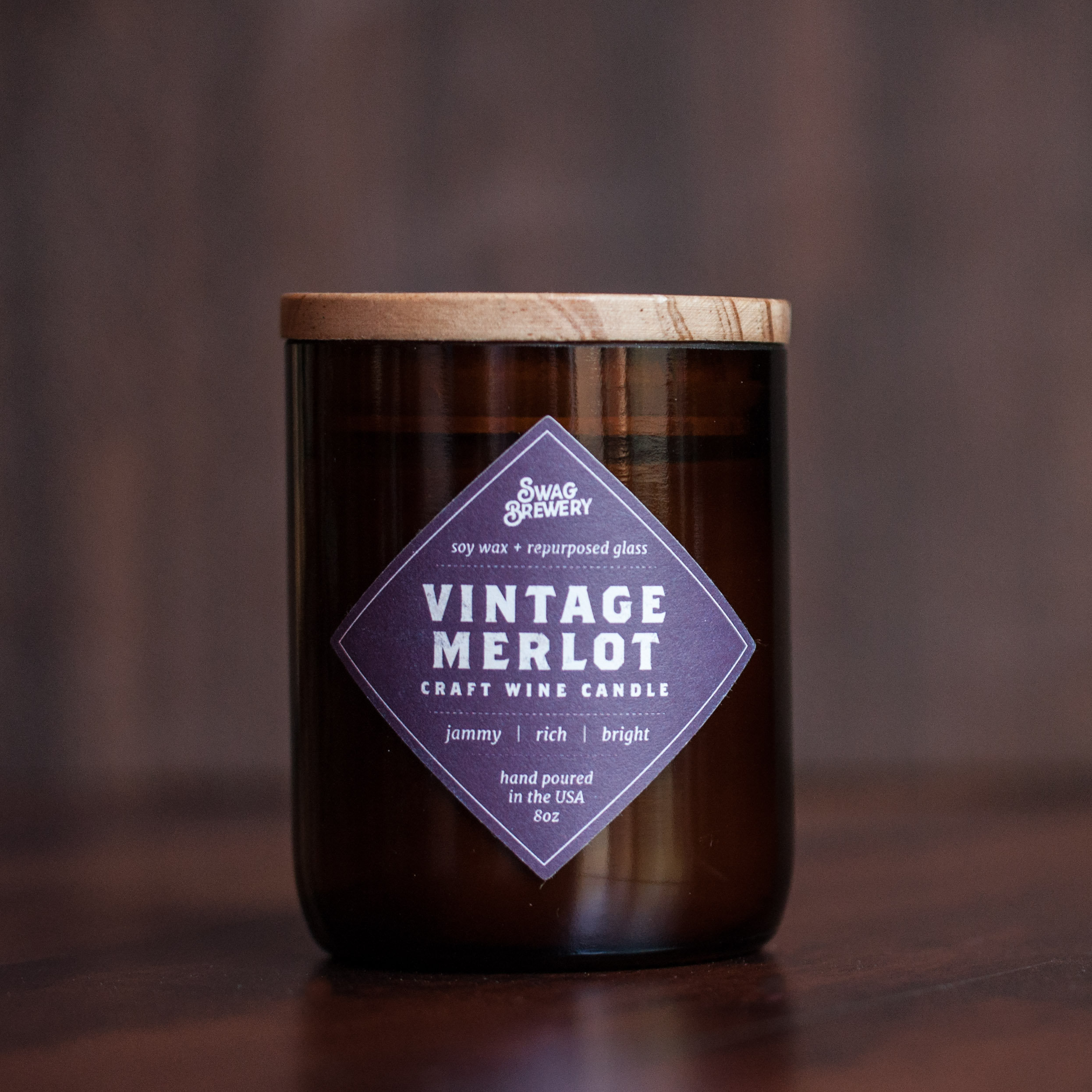 Vintage Merlot Wine Candle Great Gift for Wine Lovers - Etsy